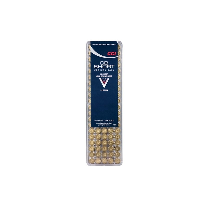CCI CB 22 Short 29 Grain LRN - 100 Rounds 26 at Glen's
