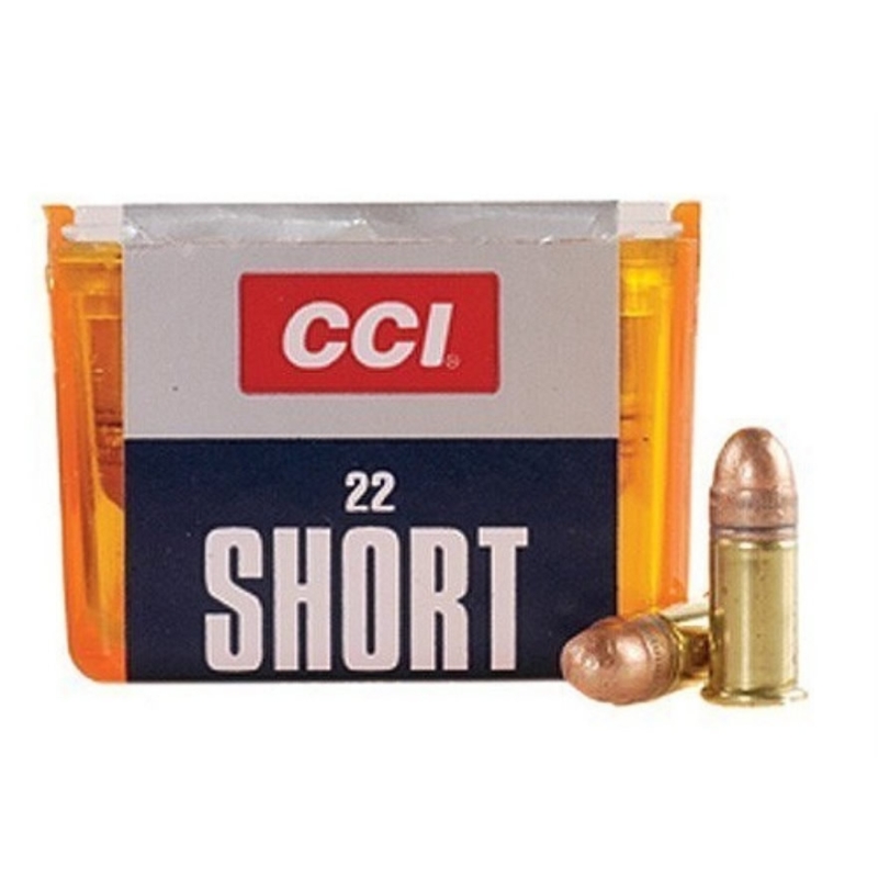 CCI 22 Short 29 Grain Copper Plated Lead Round Nose - Box of 100 27 at ...