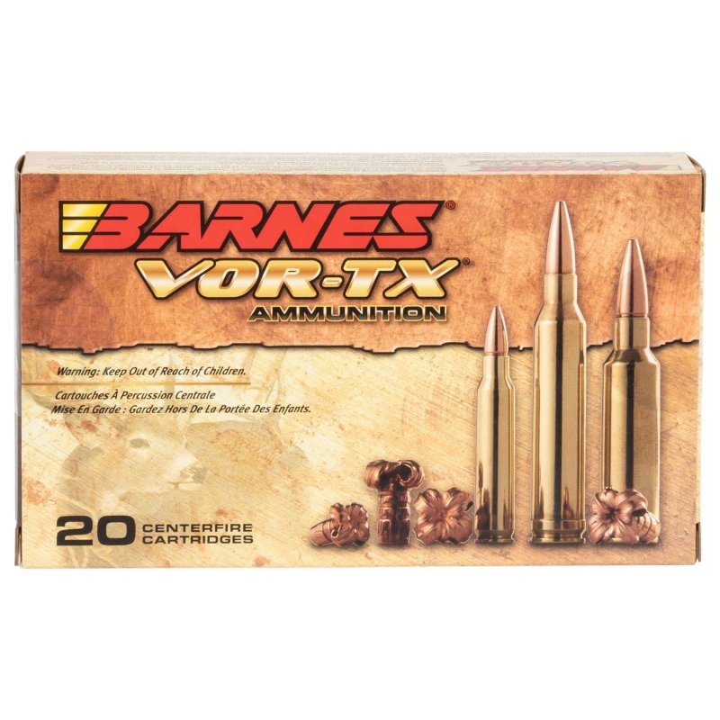 Barnes Vor-Tx 308 Win 168gr Copper Tipped TSX - 20 Rounds BB308W2 at Glen's