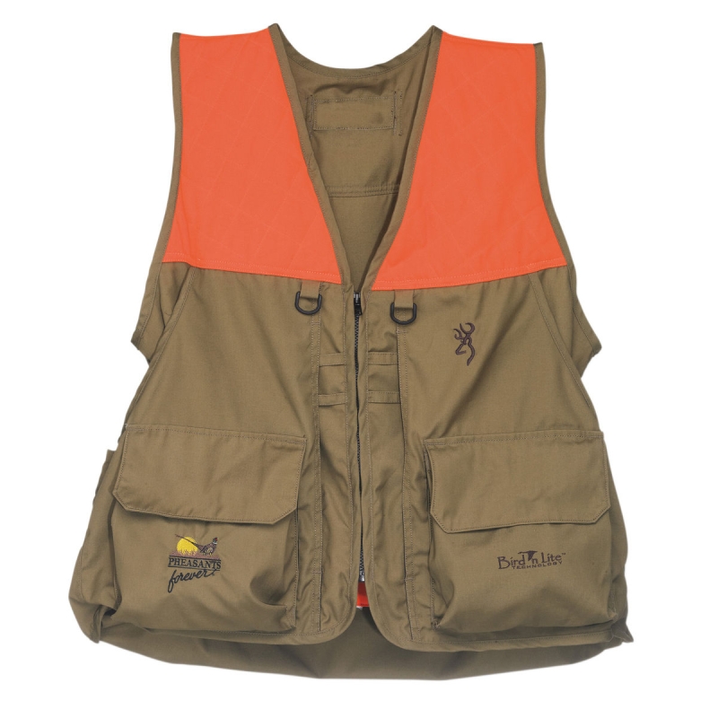 Browning Pheasants Forever Bird'n Lite Vest with Free Shipping