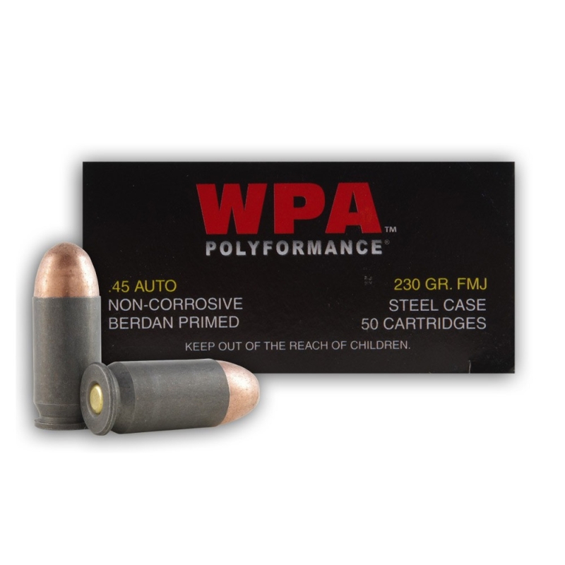 Wolf Polyformance 45 ACP 230 Grain FMJ .45UAuto at Glen's