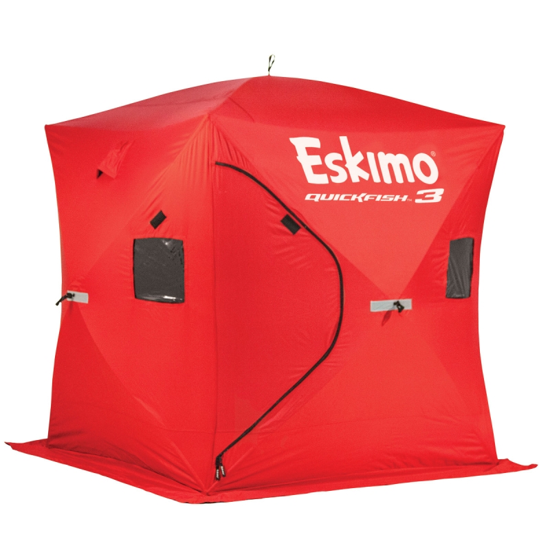 Eskimo Quickfish 3 Pop-up Portable Ice Shelter at Glen's