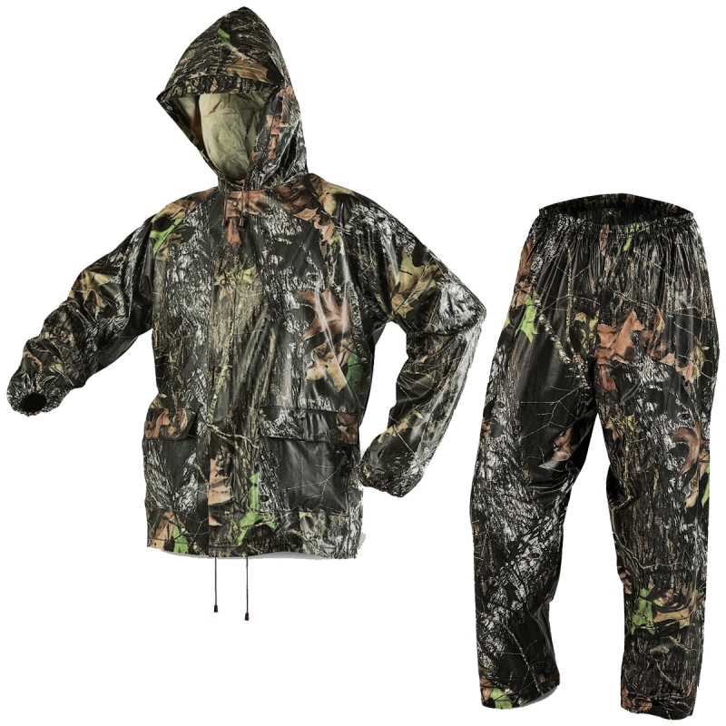 Stearns Inc 2 Piece Rain Suit - Mossy Oak with Free Shipping