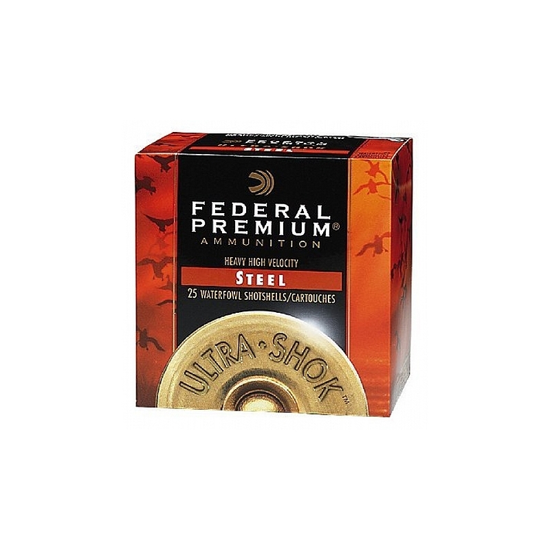 Federal Premium Ultra Shok Steel 20 Ga 3" 4 Shot PW209 4 at Glen's