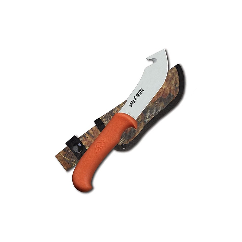 Outdoor Edge Skin N' Blaze Gut-Hook Skinning Knife at Glen's