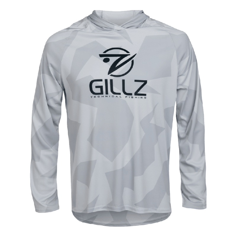 Gillz Contender UV Long Sleeve Hooded Fishing Shirt at Glen's