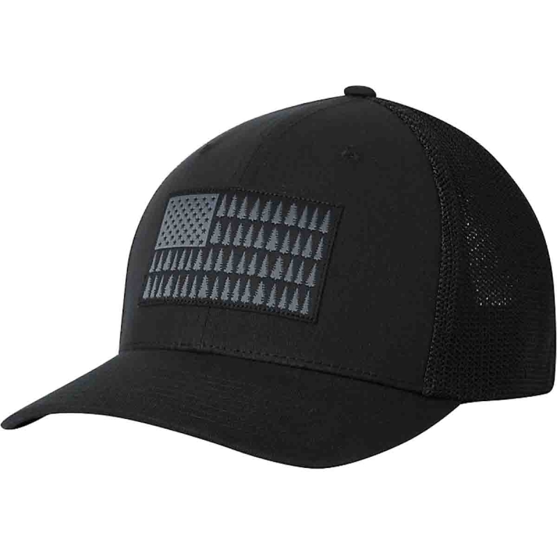 Columbia Mesh Tree Flag Ball Cap at Glen's