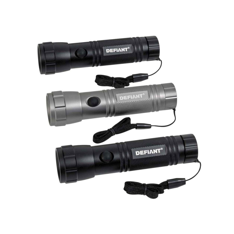 Defiant 3-Pack 9 LED Multi-Color Flashlight at Glen's