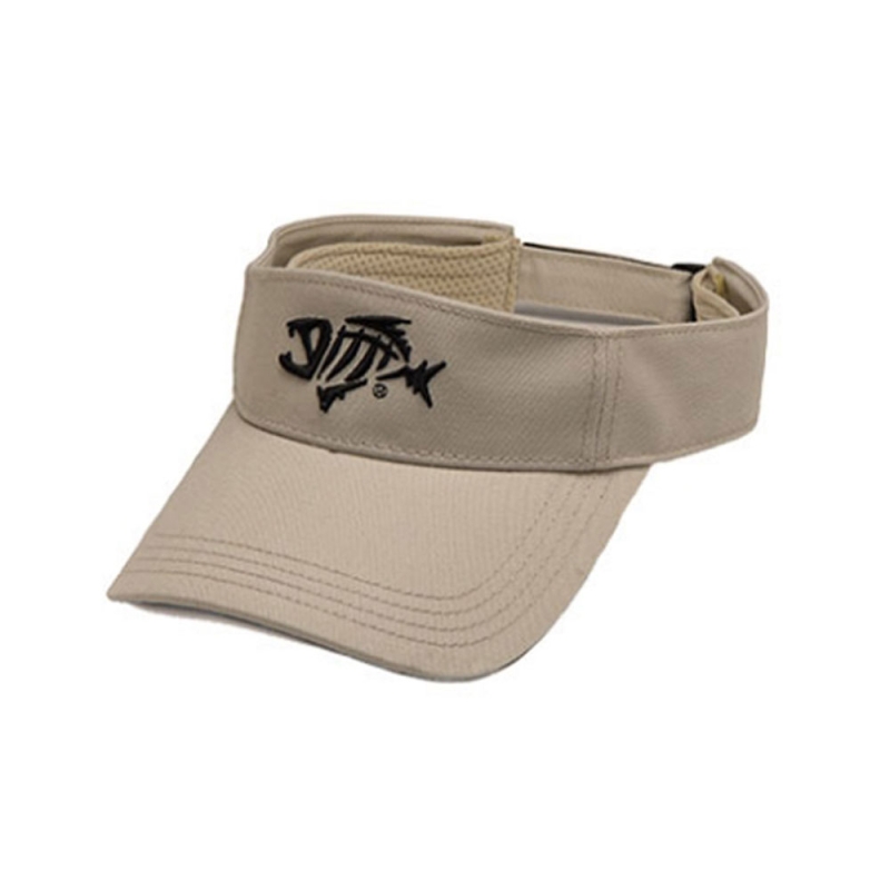 G. Loomis Skeleton Fish Visor - Stone with Free Shipping