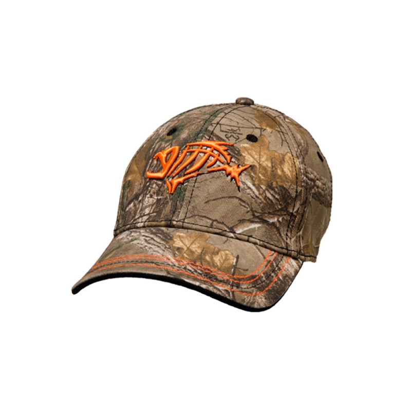 G. Loomis Flex Camo Cap L/XL - Camo Orange with Free Shipping