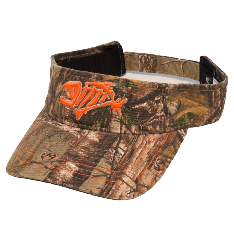 G. Loomis Skeleton Fish Visor - Camo with Free Shipping
