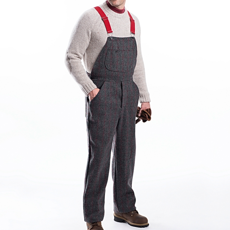 Woolrich Men's Malone Heavyweight Wool Bib with Free Shipping