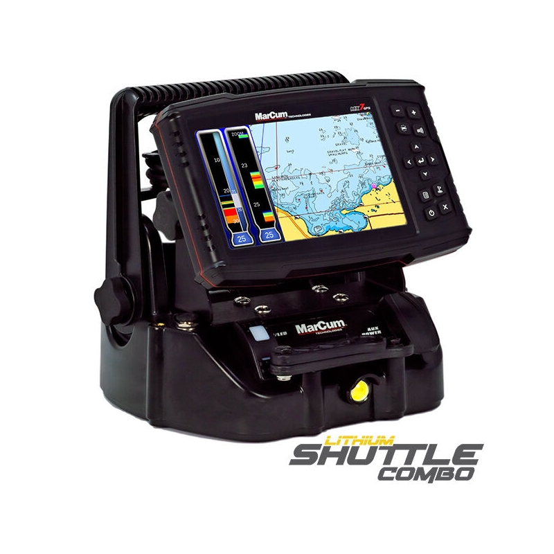 MarCum MX-7GPS Lithium-Powered Sonar/GPS Combination Unit at Glen's